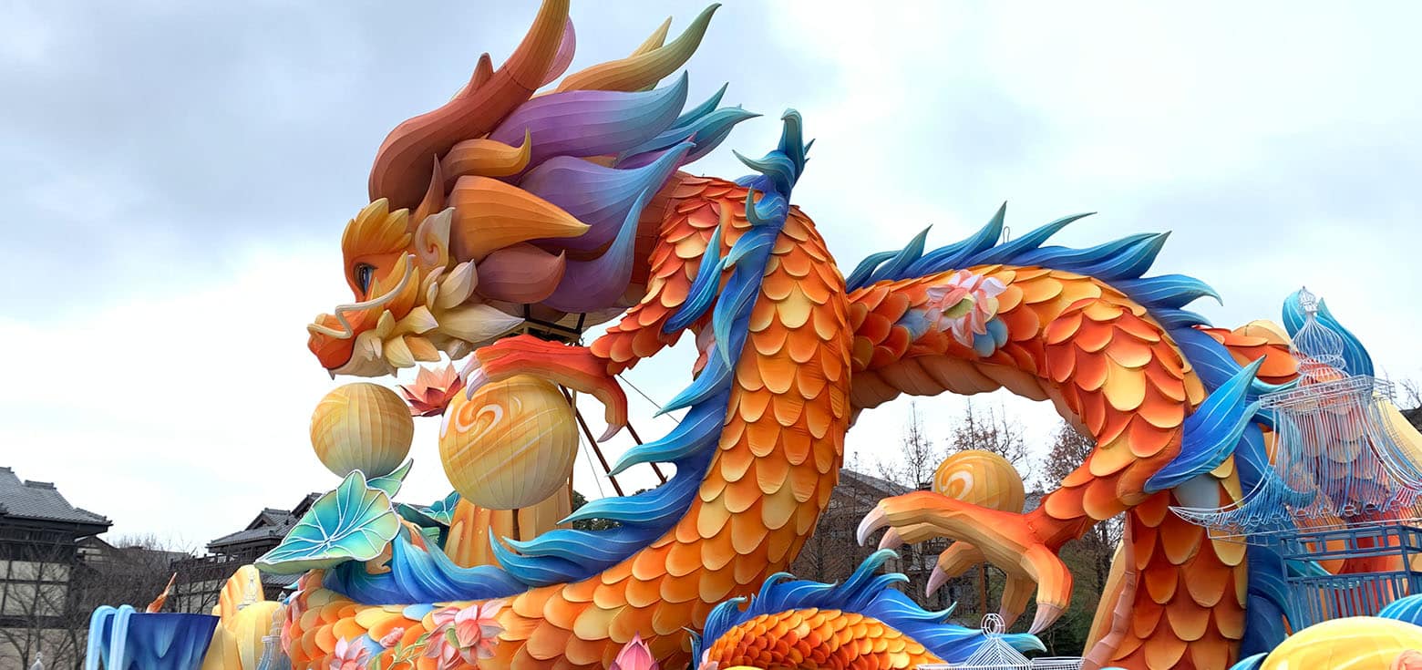Chinese Dragon Lantern:The Light of Inheritance-PaintingLantern