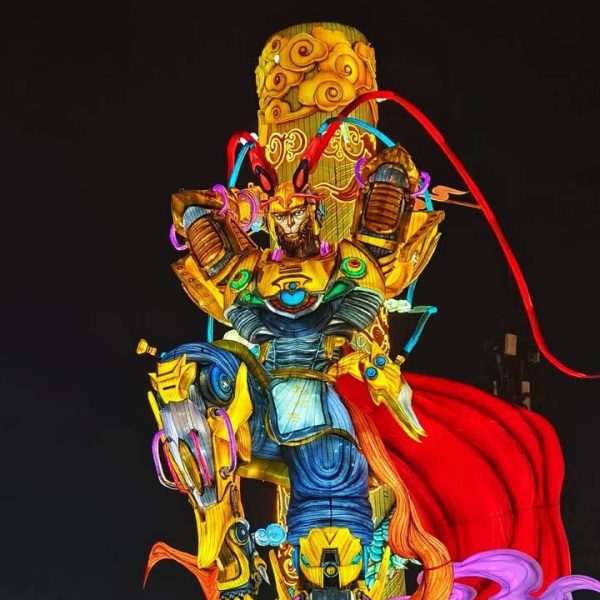 Redefining Lighted Chinese Lanterns: The 18M Mecha Wukong