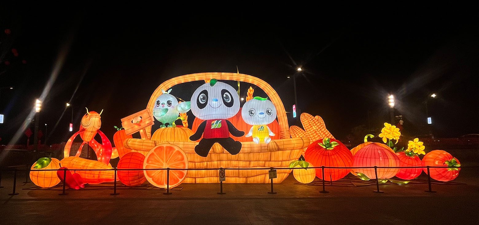 Custom Giant Vegetable New Year Lanterns - PaintingLantern